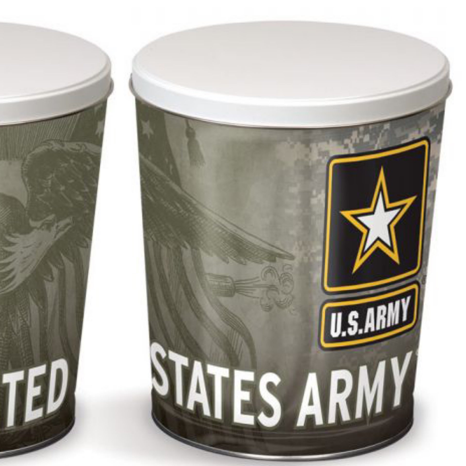 Army - 3 gallon | Donny B's Gourmet Popcorn & Gifts